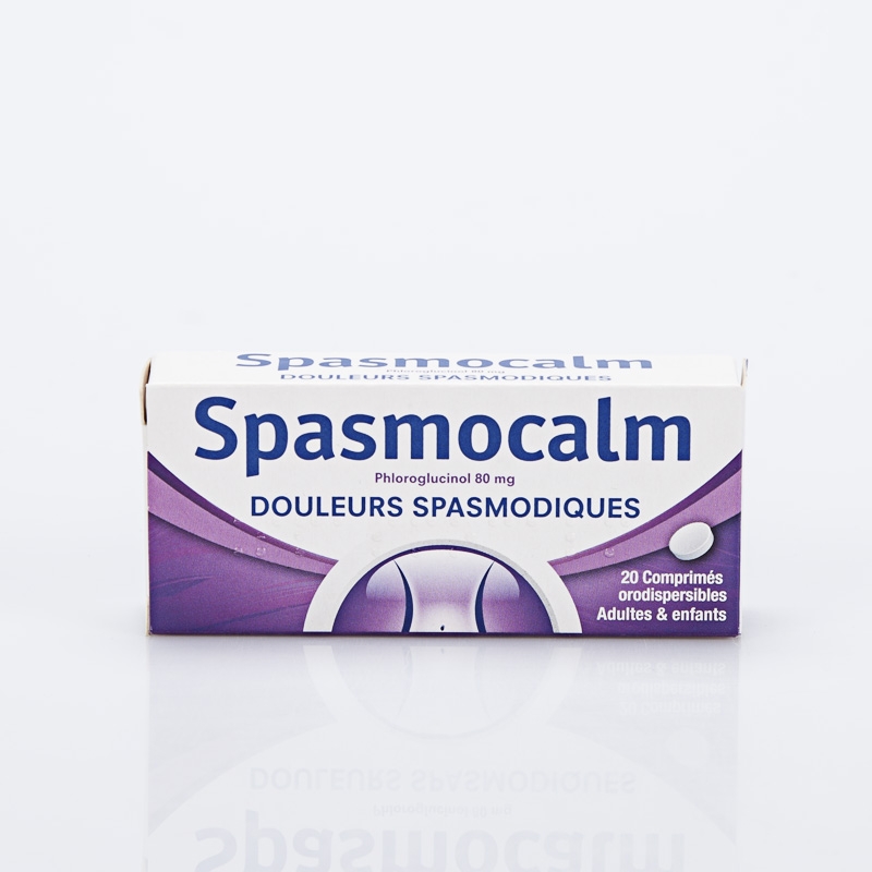 SPASMOCALM 80mg 20 lyo (Phloroglucinol) - Mon-armoire-a-pharmacie.com