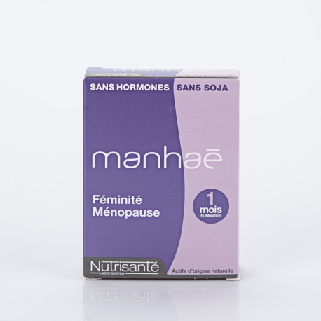 Manhaé Ménopause 30 Capsules - Mon-armoire-a-pharmacie.com
