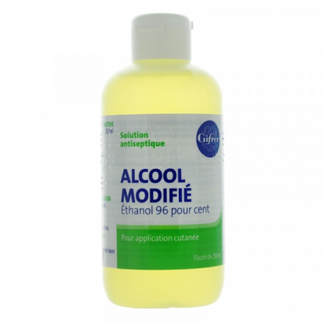 ALCOOL MODIFIE Gifrer 250ml (Ethanol) - Mon-armoire-a-pharmacie.com