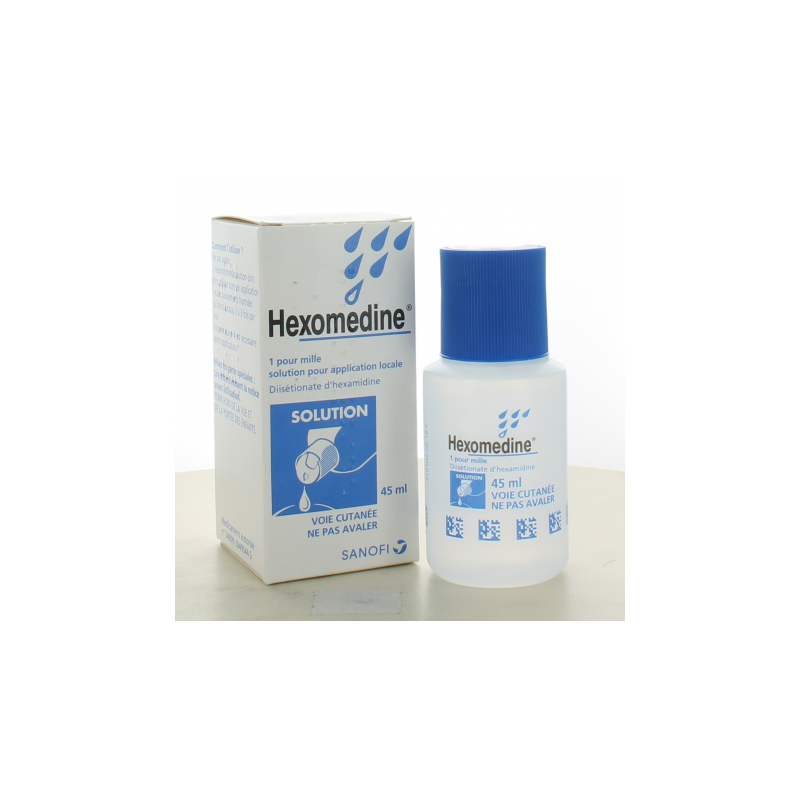 HEXOMEDINE Solution 45 ml (Hexamidine) - Mon-armoire-a-pharmacie.com