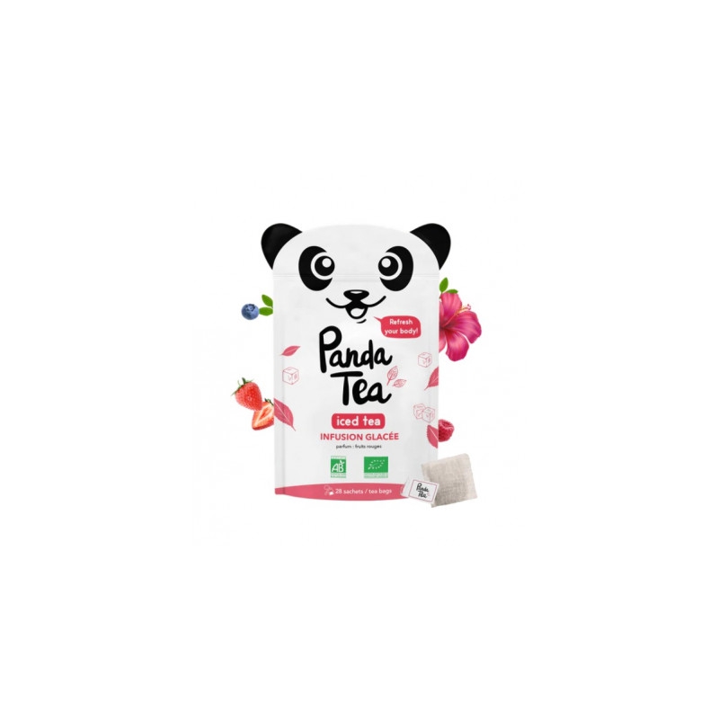 PANDA TEA Iced tea Infusion glacée Fruits rouges 28 sachets - Mon ...