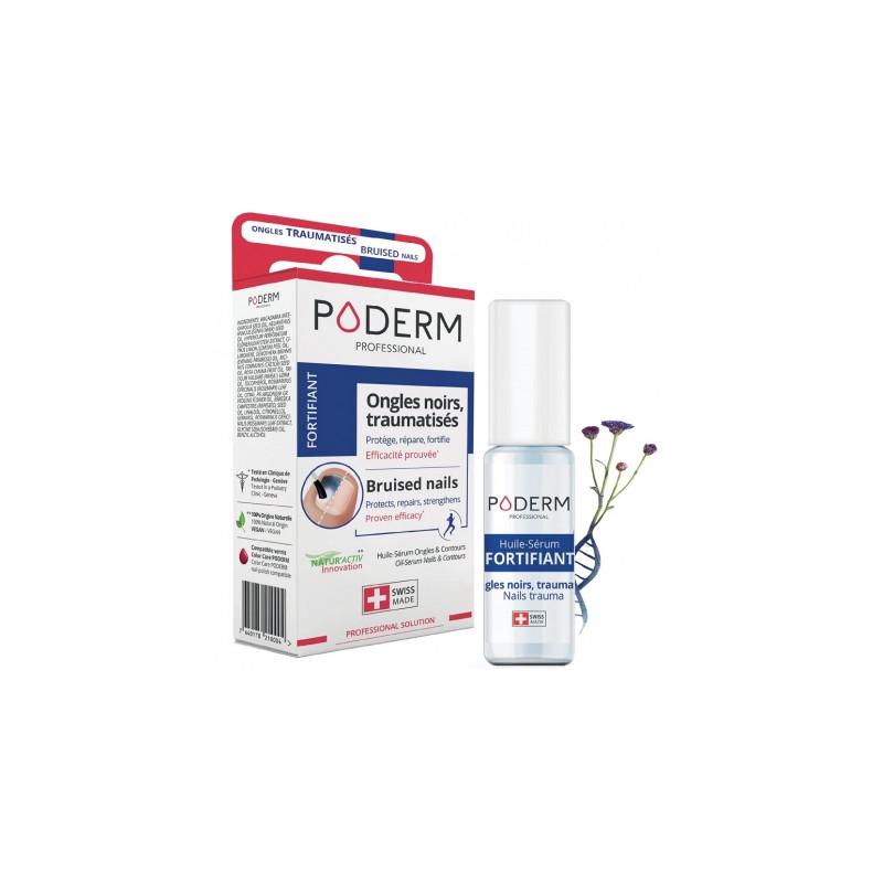 PODERM Professional Ongles noirs, traumatisés 8 ml - Mon-armoire-a ...