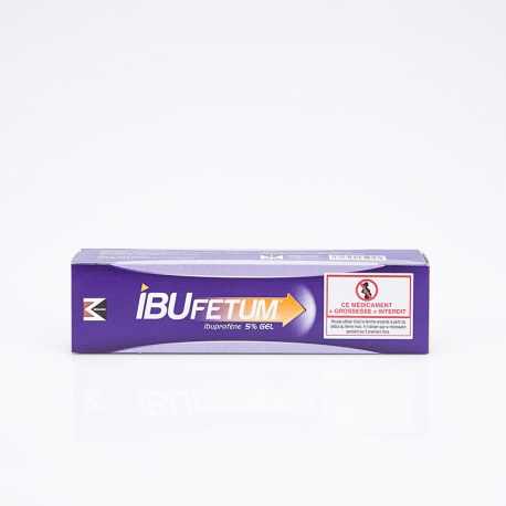 IBUFETUM 5% Gel (Ibuprofène) - Mon-armoire-a-pharmacie.com